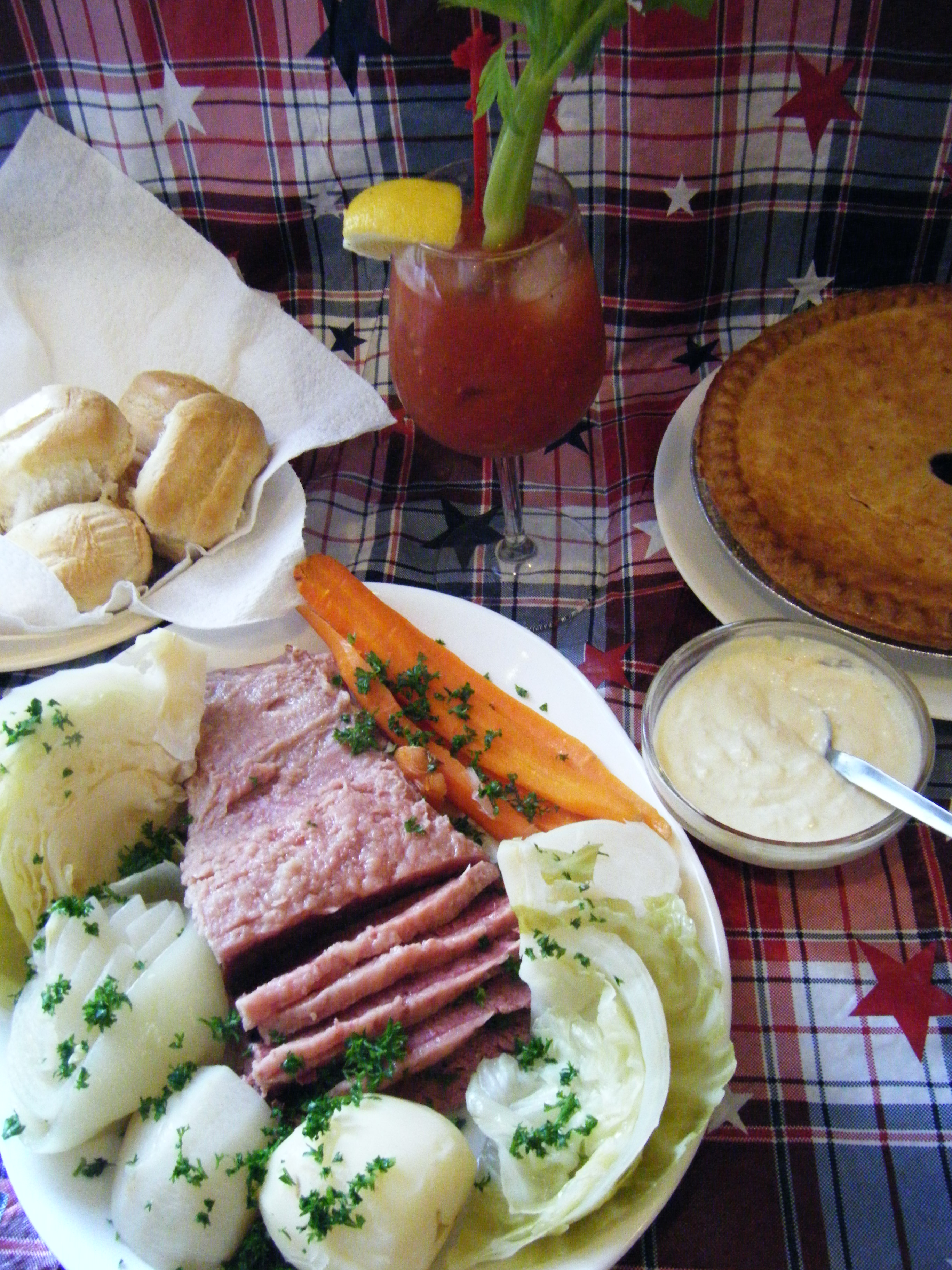 43. New England Boiled Dinner for "The Kennedys" – Dinner Is Served 1972